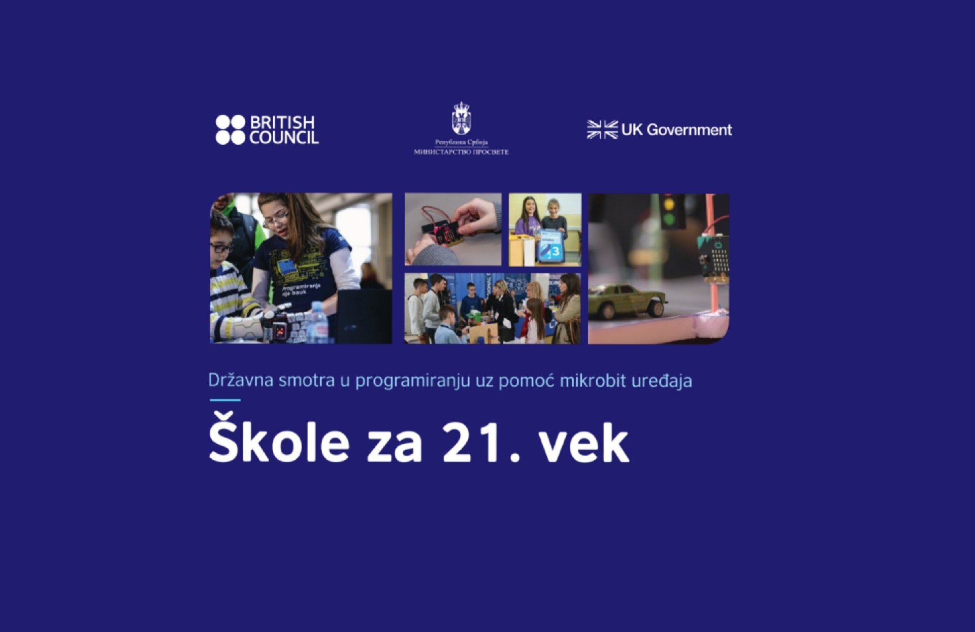 Poziv na smotru u programiranju uz pomoć mikrobit uređaja za učenike i učenice od 5. do 8 ...